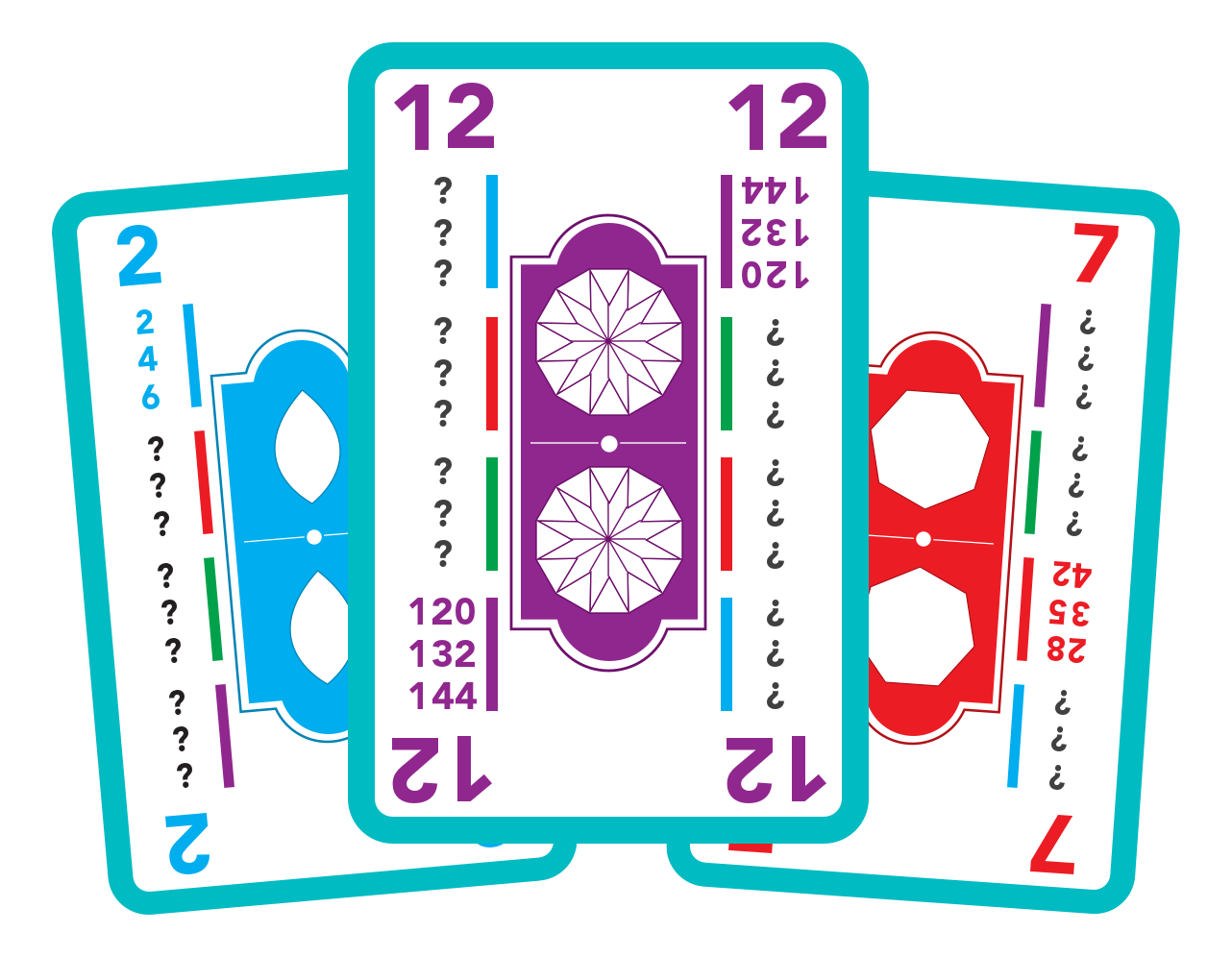 Sequo Maths card game for children and adults